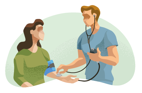 Nurse Taking Vital Signs